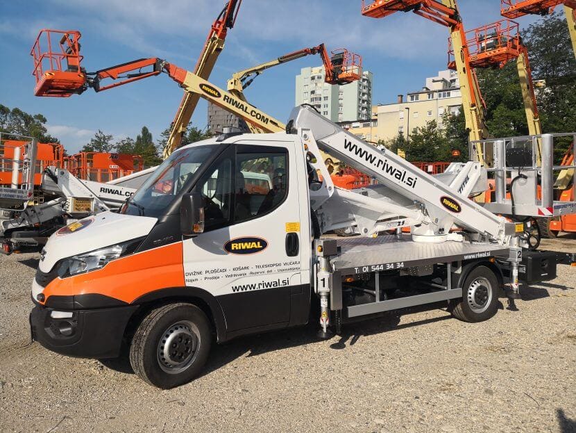 Multitel MX210 Dizel - Avtokošare za najem | Riwal