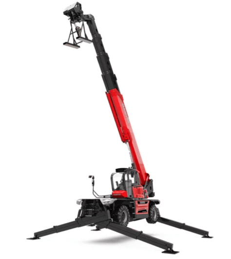 Rent a rotating telehandler | 7.0 t 35 m | Manitou MRT3570Vision+ | Diesel