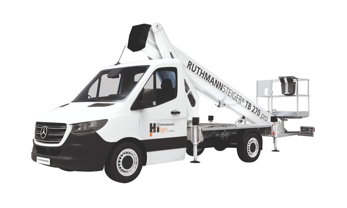 Rent a truck mounted lift | 27 m | Ruthmann TB270 | Diesel